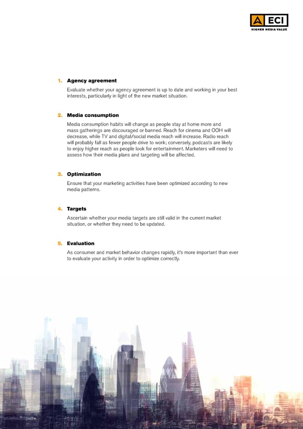 Top 10 considerations for advertisers during the coronavirus pandemic